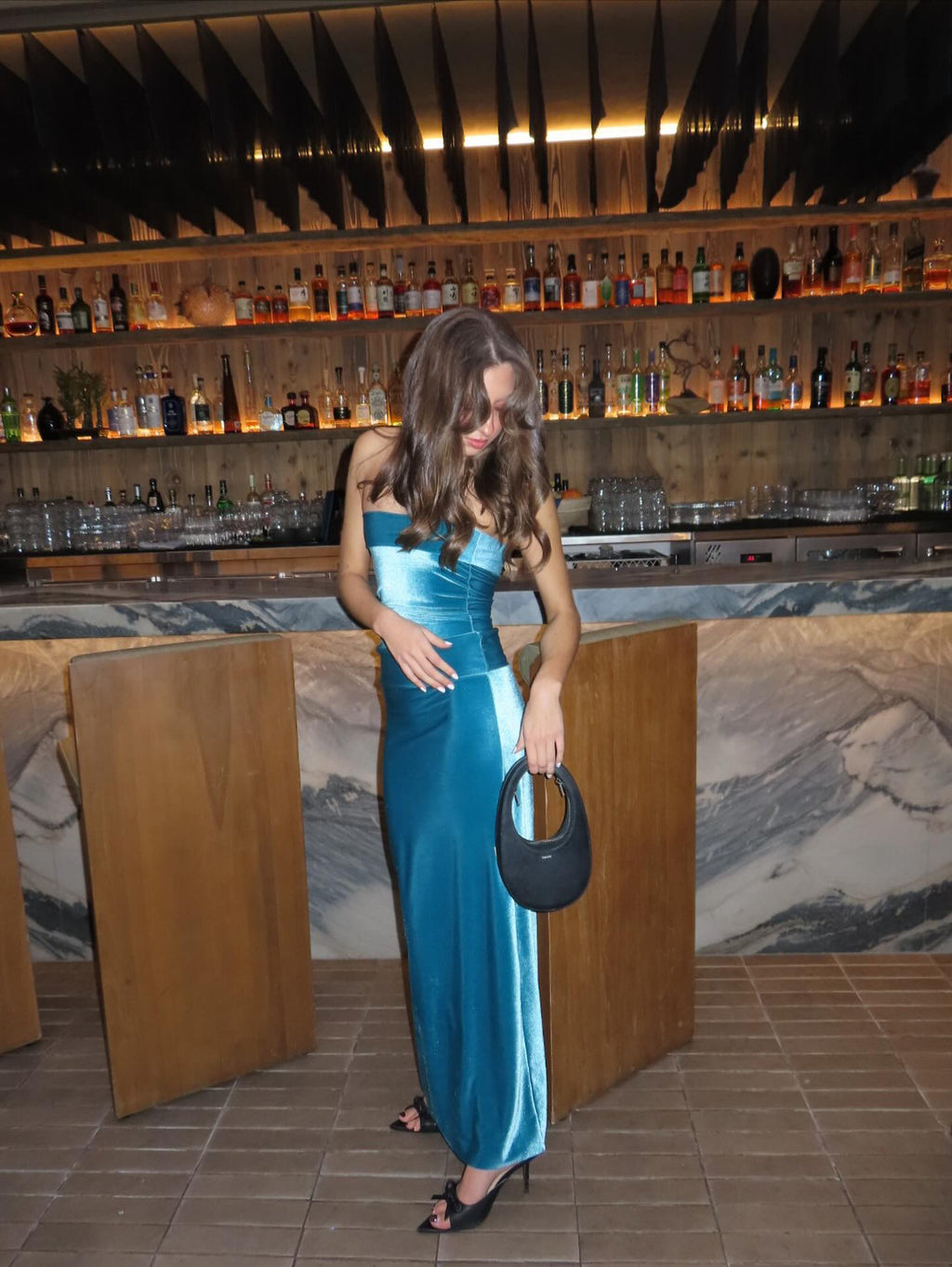TEAL MARTINI MAXI SKIRT – 7th & YORK